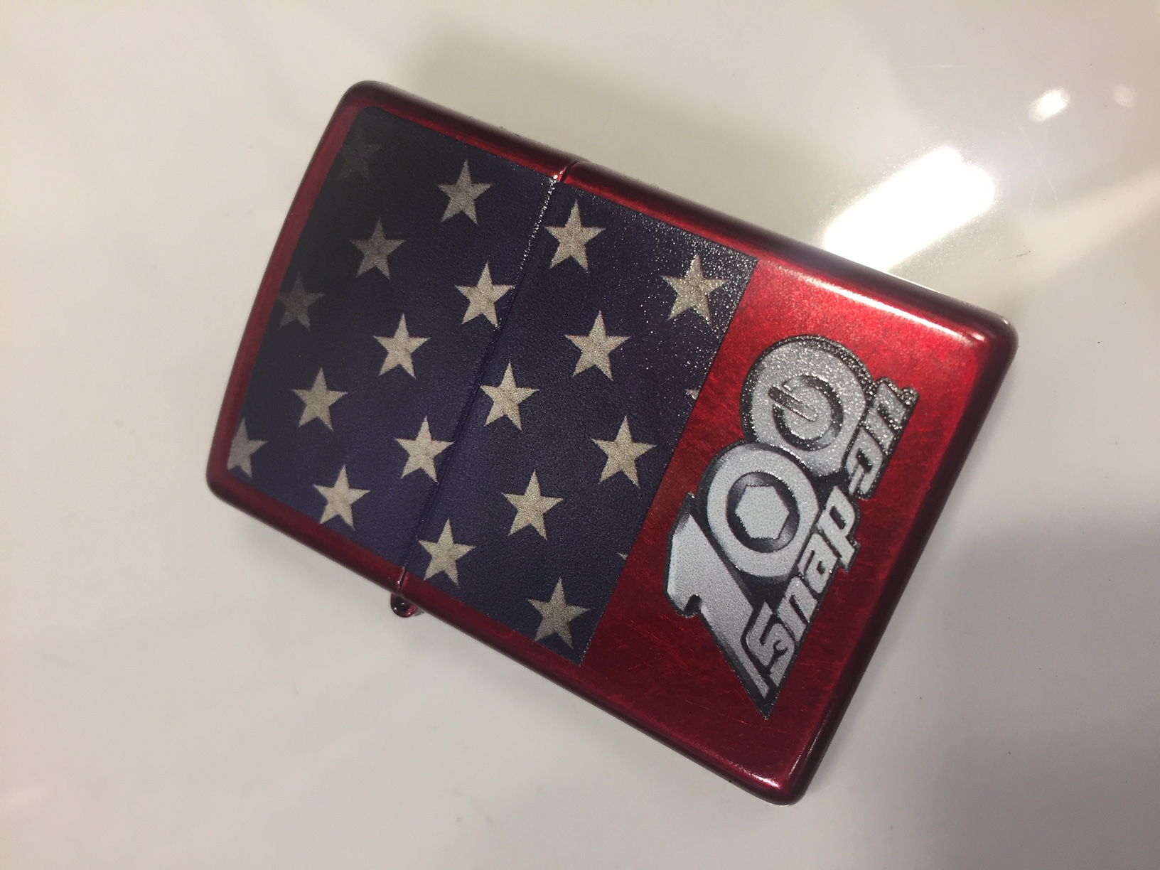 Snap On Snap-On 100 Years Limited Edition Zippo Lighter - Candy Apple ...