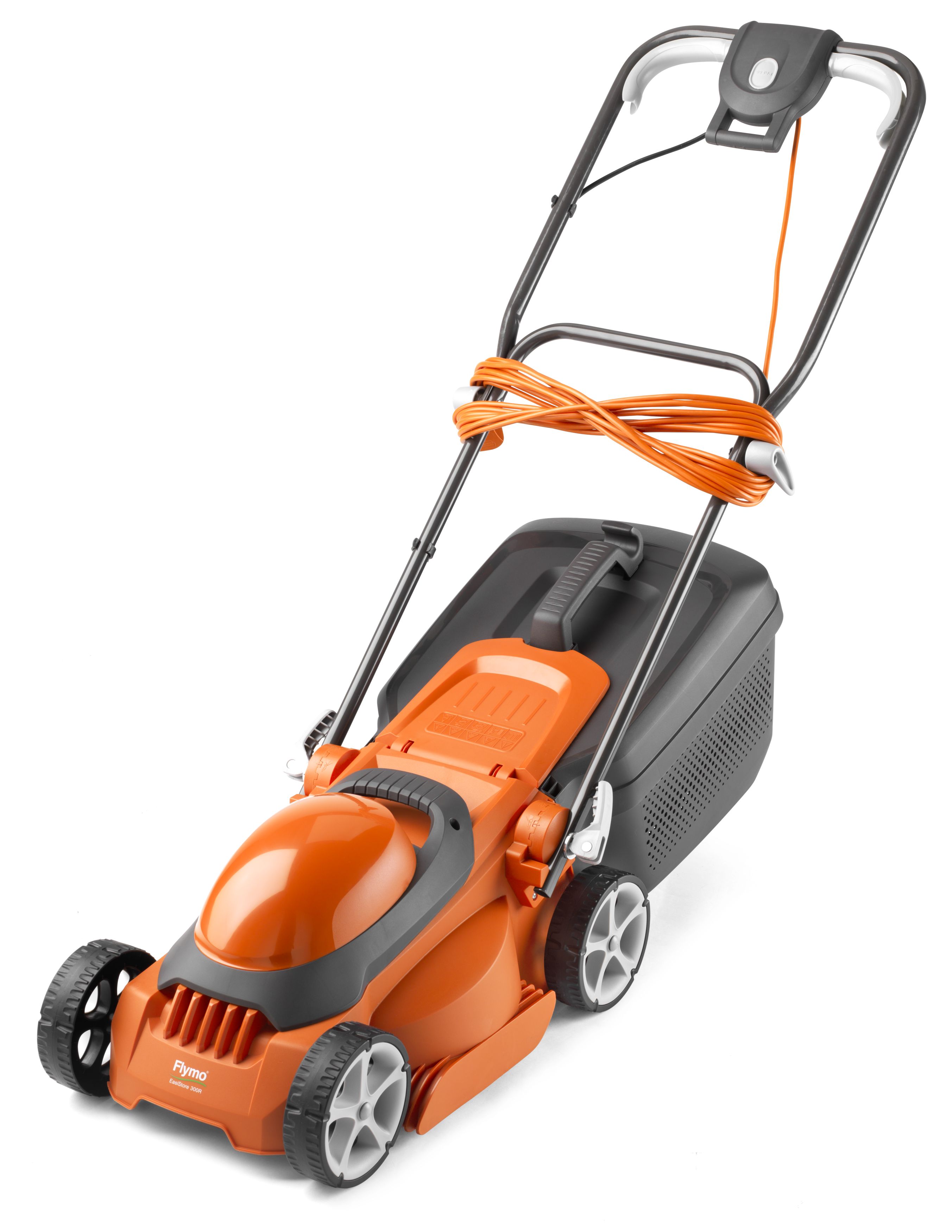 Flymo EasiStore 300R Rotary Lawn Mower - Certified Refurbished - Silver ...
