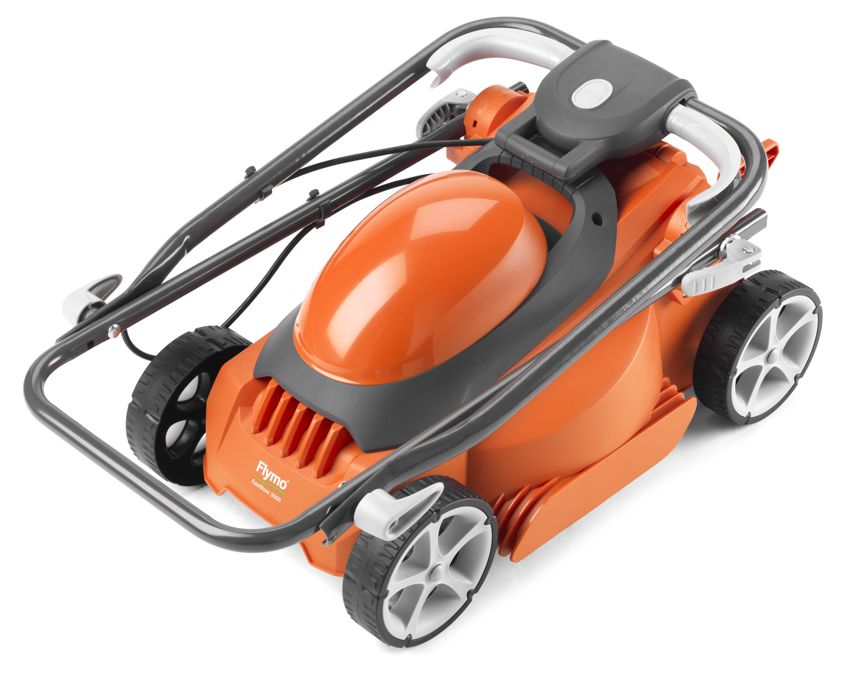 Flymo EasiStore 300R Rotary Lawn Mower - Certified Refurbished - Silver ...